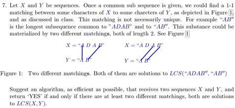 Solved 7 Let X And Y Be Sequences Once A Common Sub