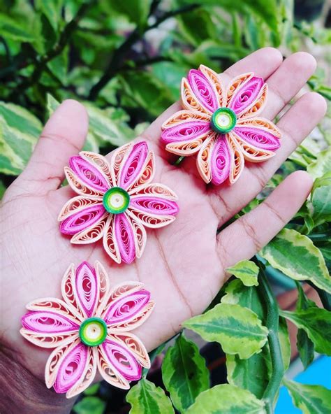 Paper Quilling Flower💕 Paper Quilling Jewelry Paper Quilling Flowers