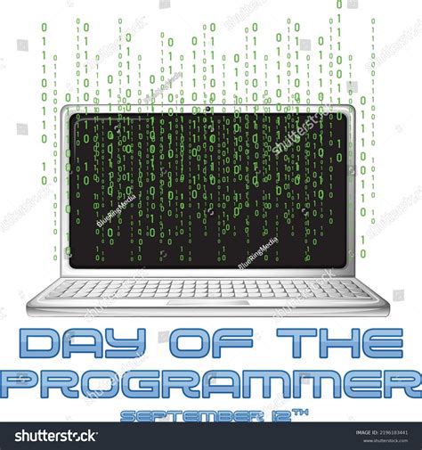 Day Programmer Poster Illustration Stock Vector Royalty Free 2196183441 Shutterstock
