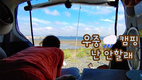 감성없는 여자의 바닷가 우중차박🌧️ 개가4마리레이차박반려견동반차박노지캠핑솔로캠핑다견캠핑 Youtube