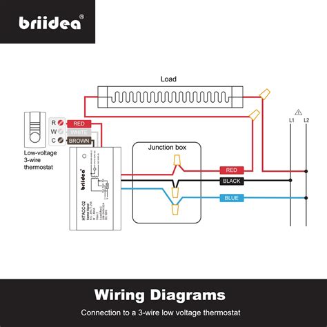 Wiring 240v Baseboard Heater And Thermostat
