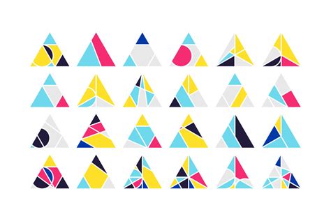 Design Constructor Kit Triangles By Softulka Thehungryjpeg