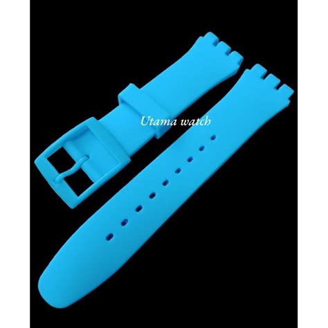 Jual Tali Strap Jam Swatch Original Oem Strap Swatch 19mm Strap Jam Swatch Irony New Gent Banyak
