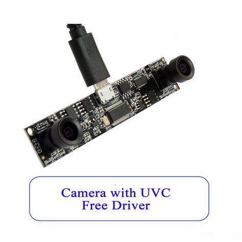 Elp Hd Color Uvc Webcam Cmos Ov Dual Lens D Usb Stereo Vision Camera For D Printer People
