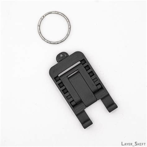 Free Stl File Easy Detachable Keychain Phone Holder Rotating Keychain