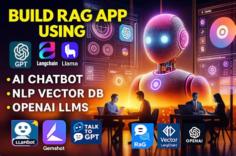 Build rag app using gpt langchain, llama, ai chatbot, nlp vector db, openai llms by Thoma ...