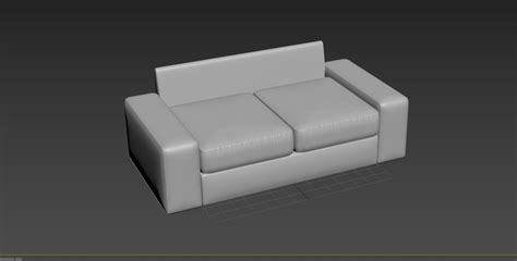 Parametric 3dmax Sofa Free 3d Model Cgtrader