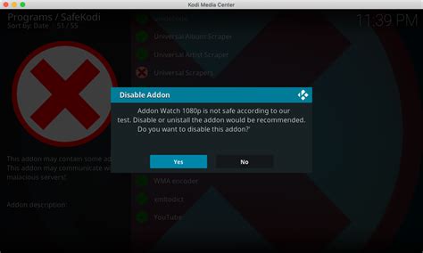 SafeKodi Researchers Help Kodi Users To Spot Malicious Addons TorrentFreak