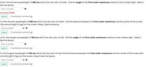 Solved Diffraction Grating Diffraction Grating A Large Chegg Com