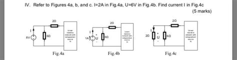 solved iv refer to figures 4a b and c i 2a in fig 4a