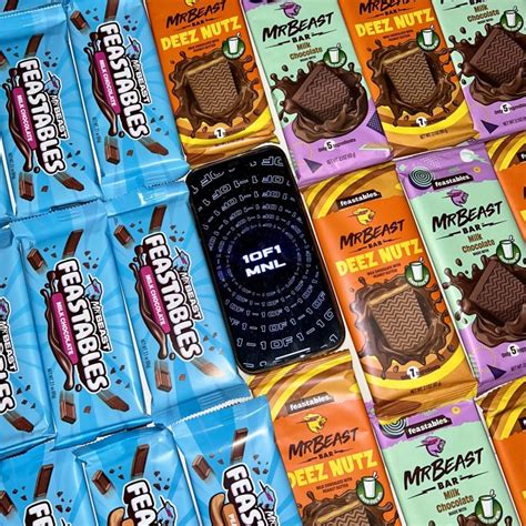 Mr Beast Feastables Chocolate Bar Lazada Ph