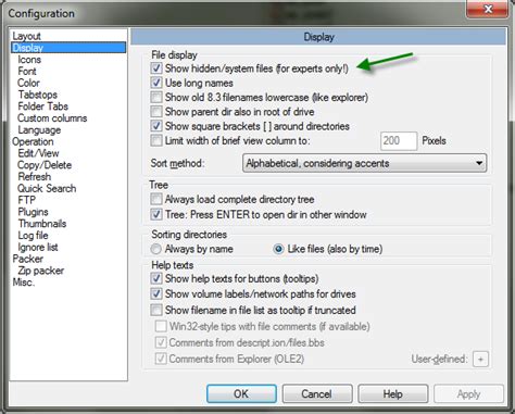 How To Show Hiddeninvisible Files In Total Commander Both Locally And