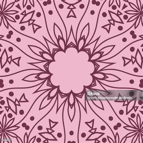 그래픽 배경 꽃 기하학적 장식 사각 패턴 손수건 인쇄 직물 목 스카프 또는 양탄자 벡터 고대의에 대한 스톡 벡터 아트 및 기타 이미지 Istock