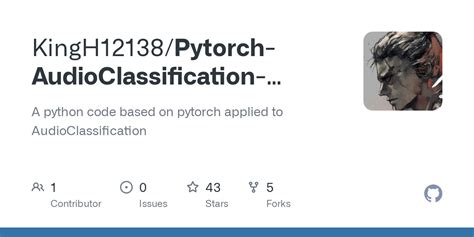 GitHub KingH Pytorch AudioClassification Master A Python Code Based On Pytorch Applied