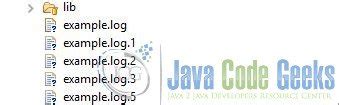 Log4j Rotation Example Java Code Geeks