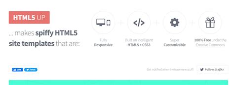 create a simple protfolio using htlml and css by using html5 up designs