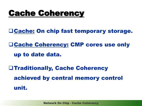 PPT Network On Chip Cache Coherency PowerPoint Presentation Free Download ID 2642861