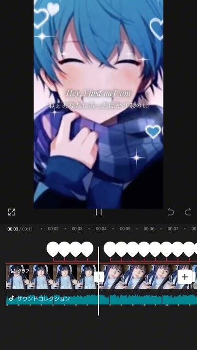 編集画面にころんくんで作った動画上から重ねてます┆すとぷり Call Me Maybeころんくん 推し活 Capcut 編集