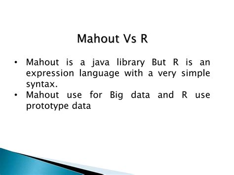 Apache Mahout Pptx Computing Technology And Computing