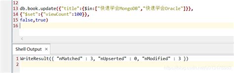 Mongodb增删改查之批量修改数据（四）expressmongose Findbyidandupdate 是否可以批量修改 Csdn博客