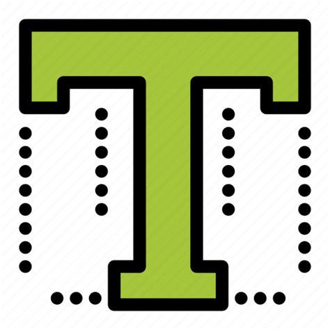 Designer Font Text Tool Icon