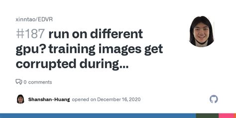run on different gpu training images get corrupted during training · issue 187 · xinntao edvr