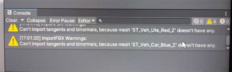 Hi It S My First Assets Imported From The Unity Tutorial And I M Getting Those Errors What