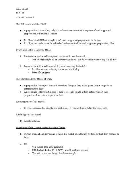 ssh105 lecture 3 chapter 3 notes mina sharifi ssh ssh105 lecture 3