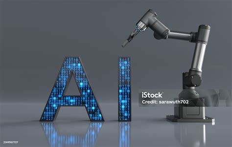 Ai를 사용하여 인간을 대체하는 인공 지능 기술 3d 일러스트레이션 0명에 대한 스톡 사진 및 기타 이미지 0명 개념 계획 Istock