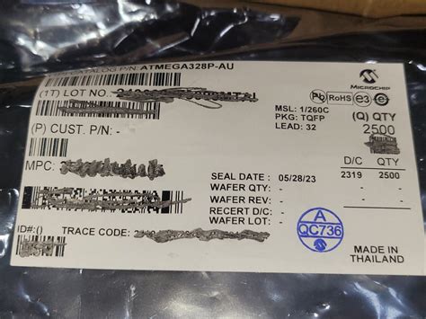 ATMEGA P AU Microcontroller Microchip Tqfp At Rs Piece In Mumbai