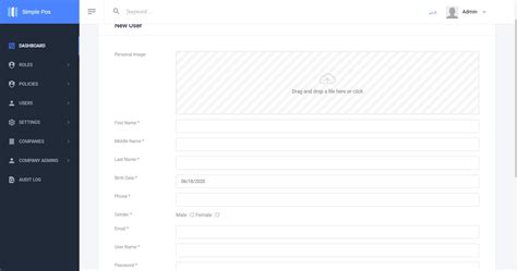Simple Pos Net Core 7 User Management Arabic Support Full Source