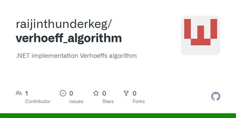 Github Raijinthunderkegverhoeffalgorithm Net Implementation
