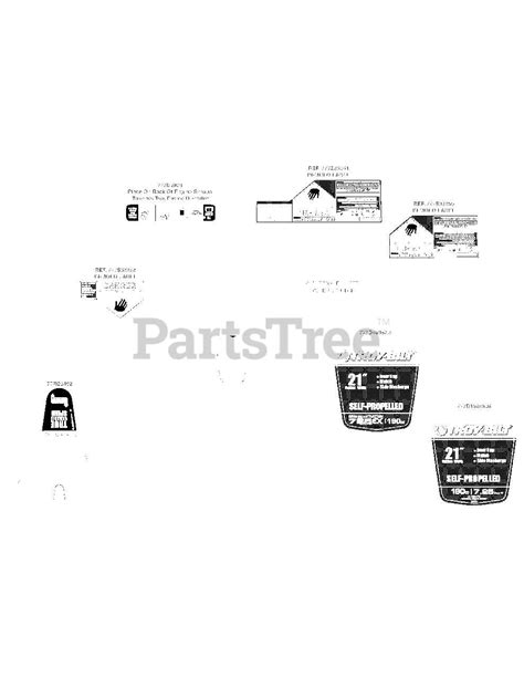 Troy Bilt TB230 Parts Diagram and Replacement Guide