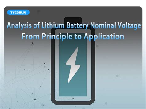 Leading Lithium Battery Company Power Technology Solutions Tycorun