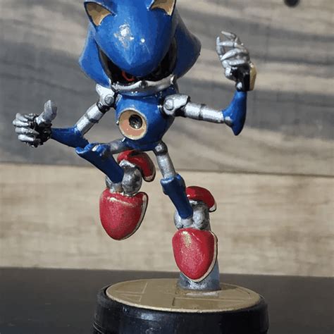 🎲 Team Eggman Figurine Set Eggman Metal Sonic Infinite E102 Gamma