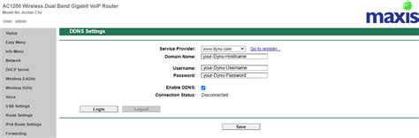 Maxis Tp Link Ac1200 Dynamic Dns Service Dynu Systems Inc