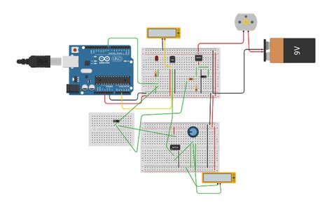 circuit design arduino lm35 tinkercad