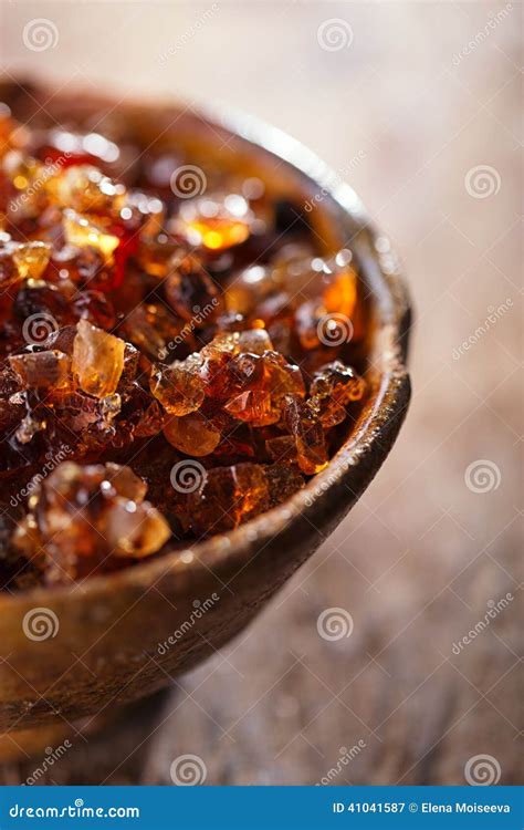 Gum Arabic Also Known As Acacia Gum In Bowl Stock Image Image Of