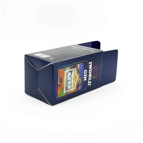 럭셔리 직접 판매 좋은 가격 무료 디자인 와인 접는 상자 종이 와인 맥주 병 캐리어 포장 상자 Bosing 종이 포장