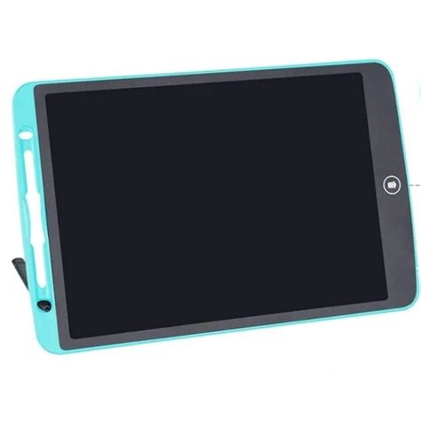 Електронен Lcd таблет за деца 10 Бутон за писане и изтриване на рисунки зелен 27 см 3