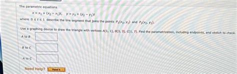 Solved Enter Answer As A Comma Seperated List Of Equations Chegg