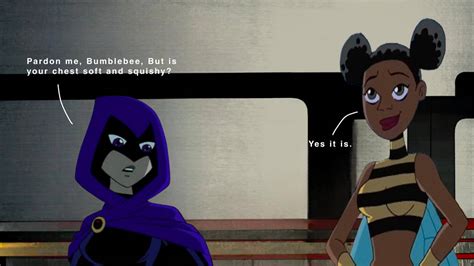 R Asking Bb Is Her Chest Soft And Squishy By Mrtoonlover83 On Deviantart