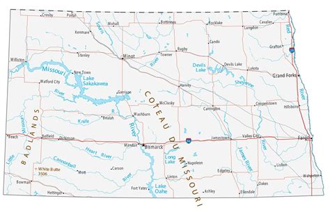 Map Of Fargo North Dakota Gis Geography