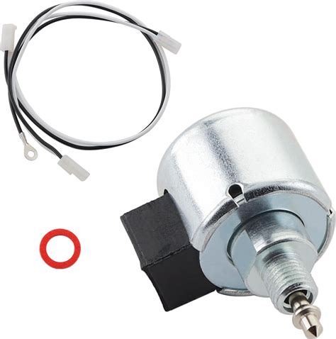 Amazon.com : HNeekyr Fuel Shut-Off Solenoid Compatible with Lawn Mower Craftsman Riding Mowers ...