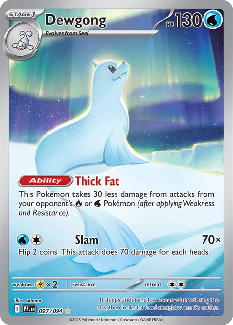 Dewgong 097 Phantasmal Flames Card List Pokemon Tcg Digitaltq