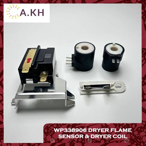 338906 Lg Speed Queen Americanhome Whirlpool Dryer Flame Sensor 279834 Gas Valve Ignition Coil
