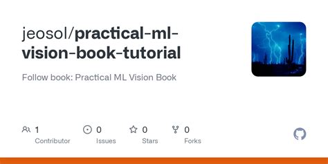 GitHub Jeosol Practical Ml Vision Book Tutorial Follow Book Practical ML Vision Book