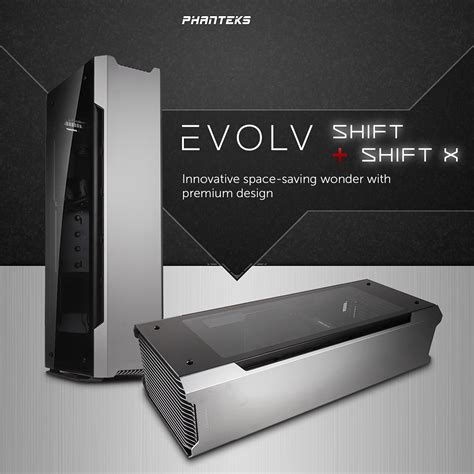 Phanteks Evolv SHIFT SHIFT X ITX Cases Evolved Overclockers UK