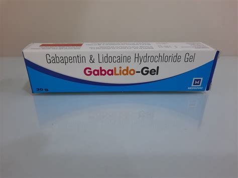 Gabalido Ointment Gabapentin Lidocaine Hydrochloride Gel At ₹ 40tube