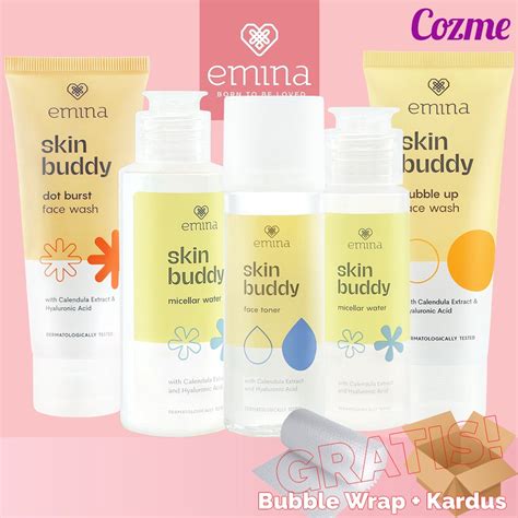 Jual Emina Skin Buddy Series Toner Micellar Water Face Wash Shopee